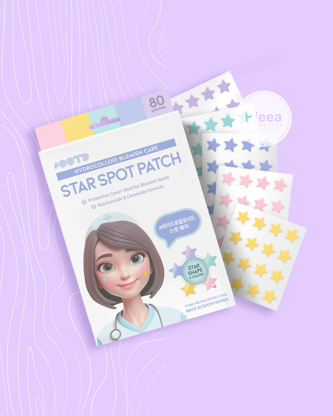 [OOTD Beauty] OOTD Star Spot Patch (80und) – Pleea Cosmetics®