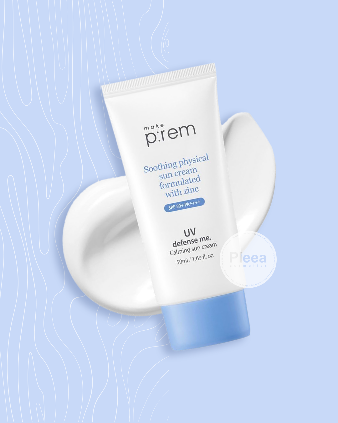 [Make P:rem] UV Defense Me Calming Sun Cream SPF50+ PA++++ – Pleea ...
