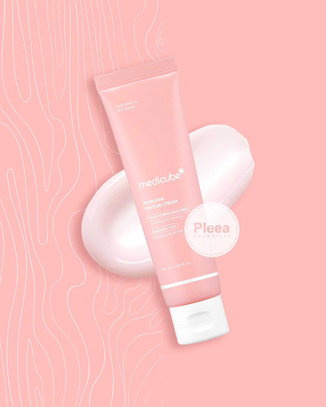 [Medicube] PDRN Pink Hyaluronic Moisturizing Cream – Pleea Cosmetics®