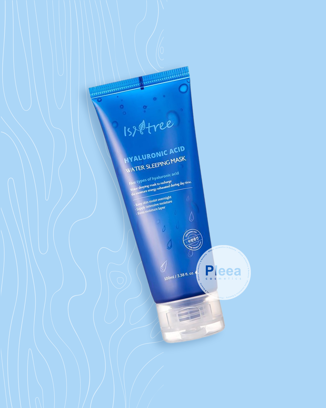 [Isntree] Hyaluronic Acid Water Sleeping Mask – Pleea Cosmetics®